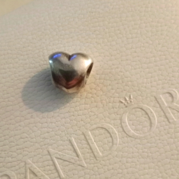 Pandora | Jewelry | Pandora Silver Smooth Heart | Poshmark